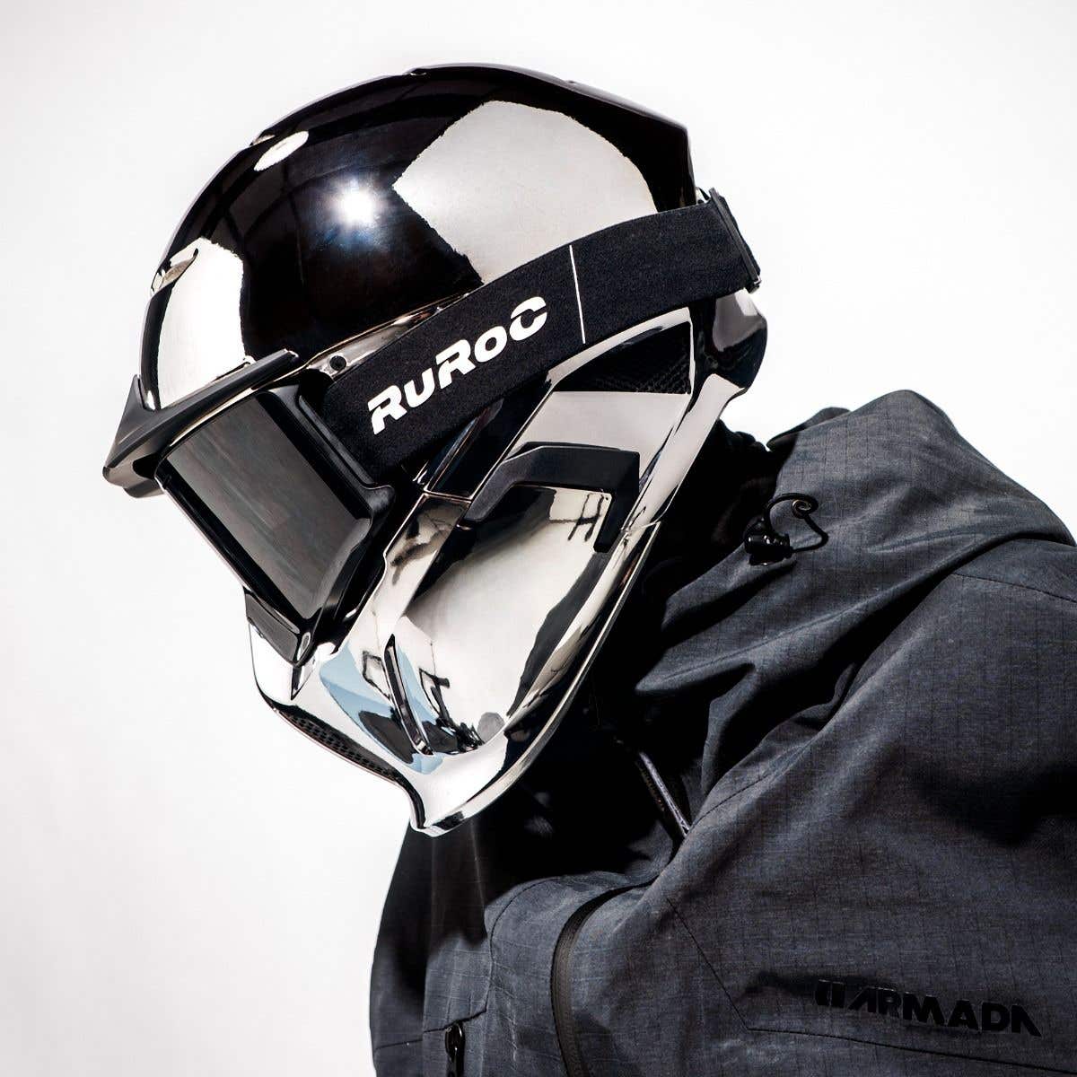 RG2 Chrome Snow Helmet | Full-Face Ski & Snowboard Helmet | Ruroc (FR)