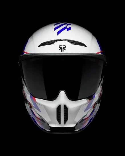 White Motorcycle Helmets. Clean Full Face Designs | Ruroc (US)