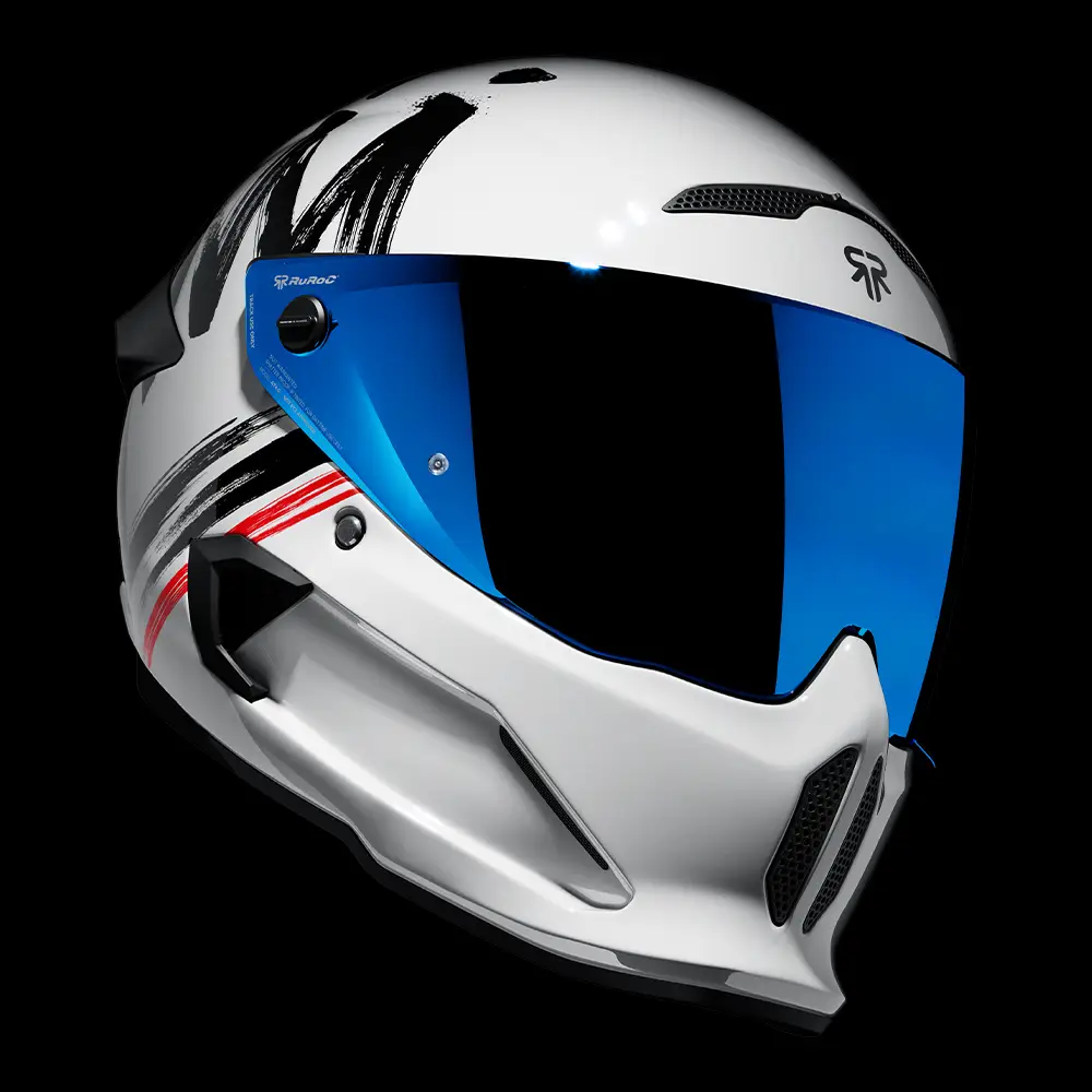 AT4.0 STREET Kings | Full Face Bluetooth Motorcycle Helmets | Ruroc (US)